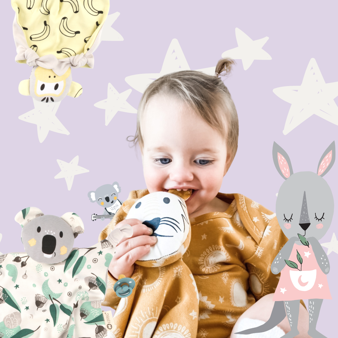 Kippins: Australia's #1 organic cotton baby comforter.